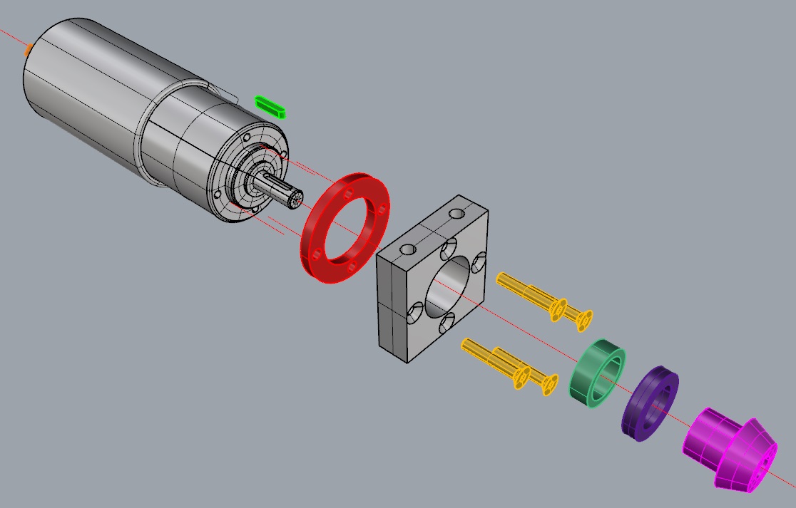 Bevel Gears Actuators – How I build a Biped Robot