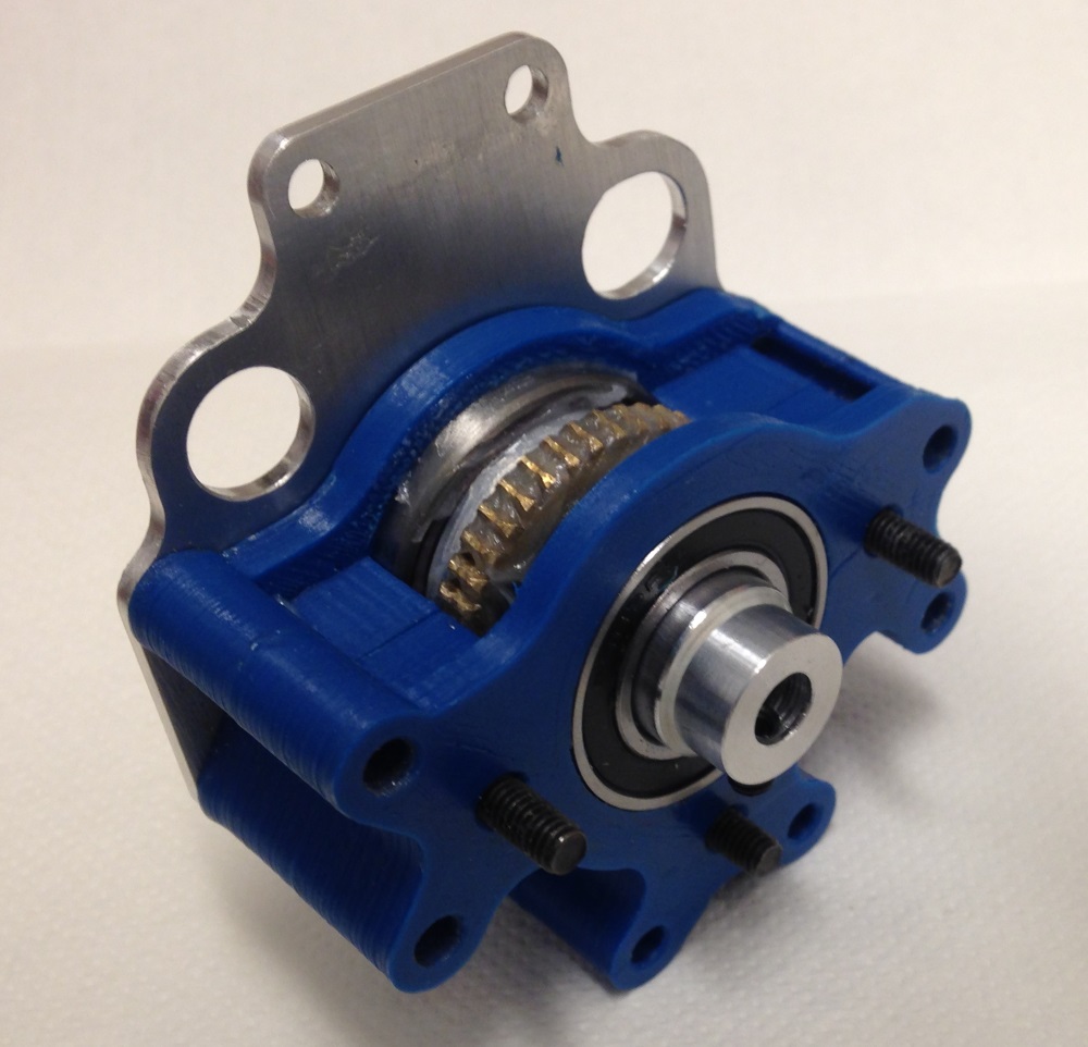 Worm Gear Actuators – How I build a Biped Robot