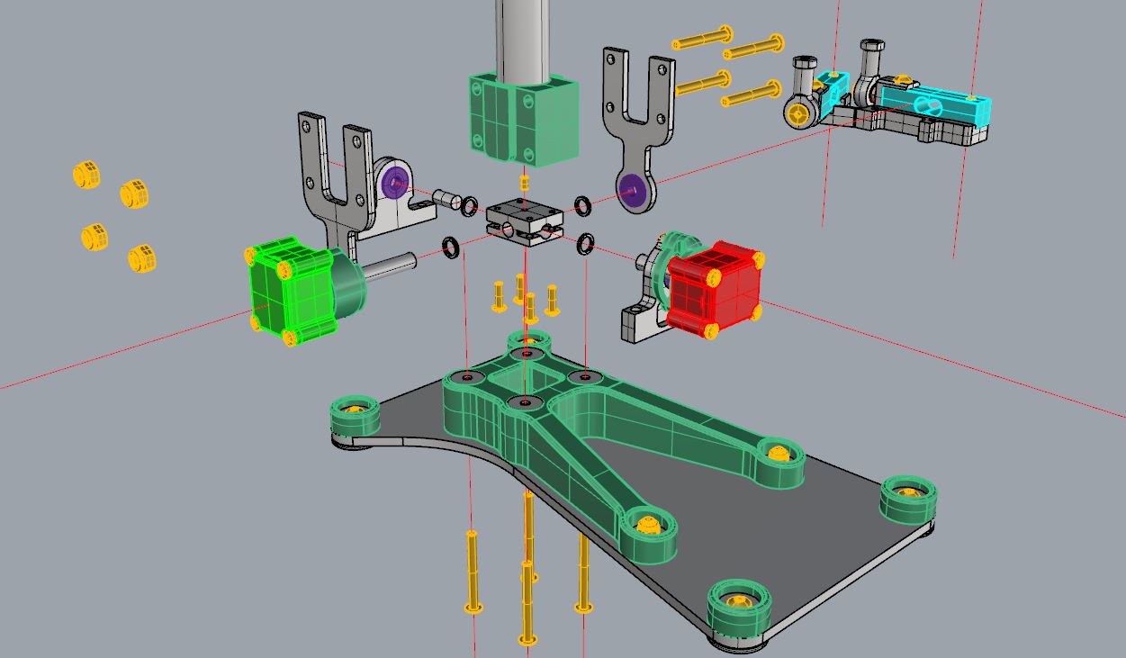 Ankle Joints and Feet – How I build a Biped Robot